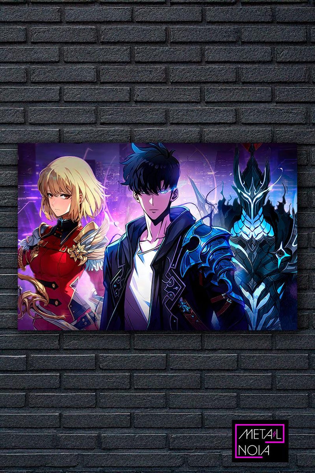 Solo Leveling Metal Frame HD - Solo Leveling 7: Solo Leveling - Etsy