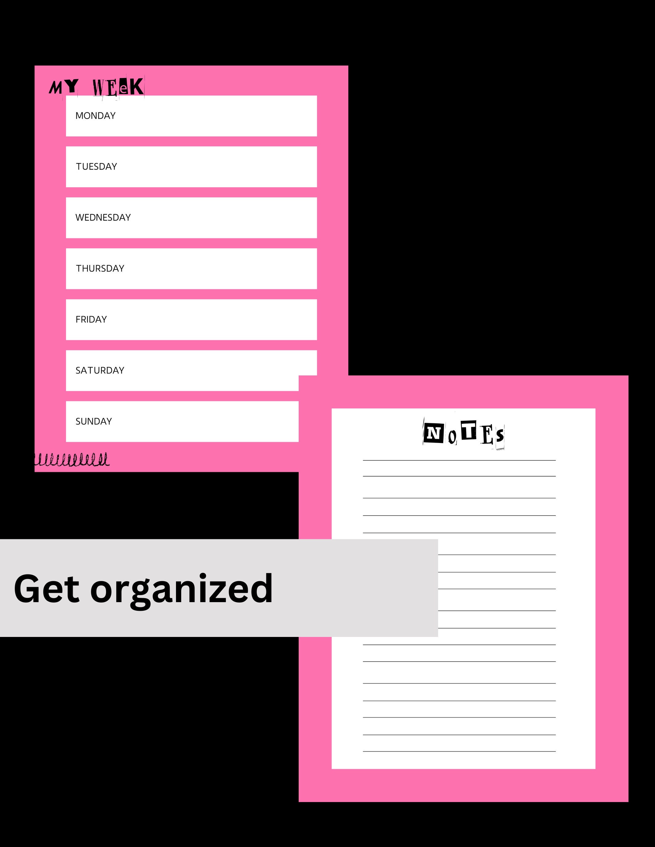 Mean Girls Monthly + Weekly Planner - Etsy