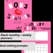 Mean Girls Monthly + Weekly Planner - Etsy