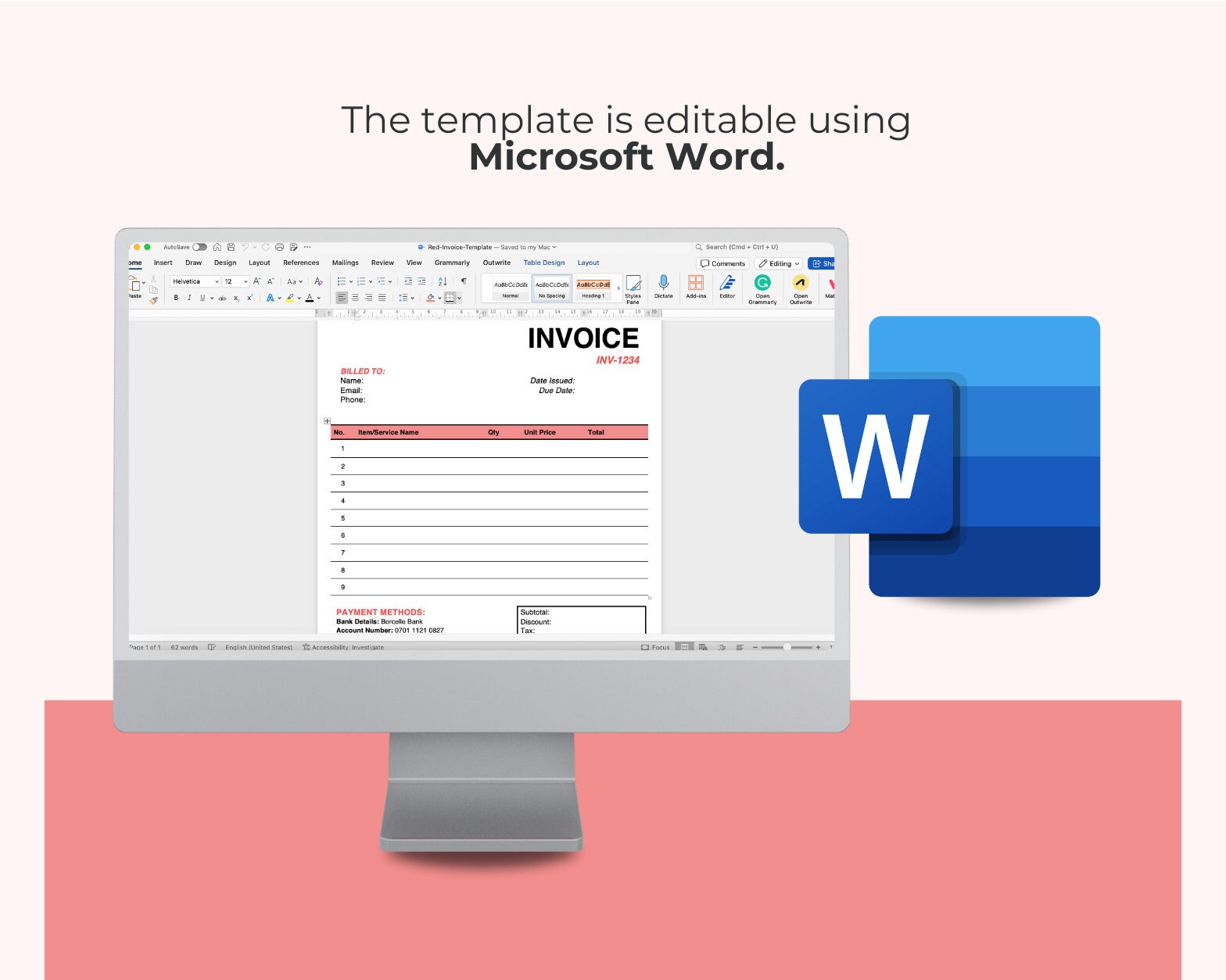 Invoice and Quotation Template Bundle, Editable Invoice and Quotation ...