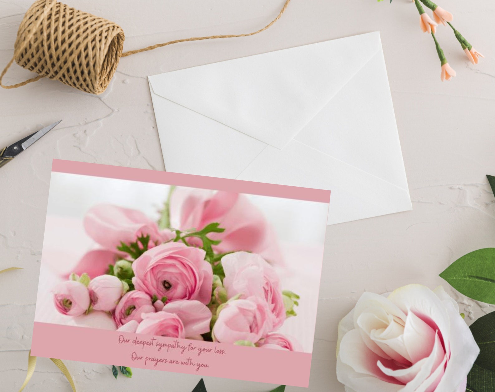 Printable Card, Sympathy Card, Grieving Card, Our Prayers With You - Etsy