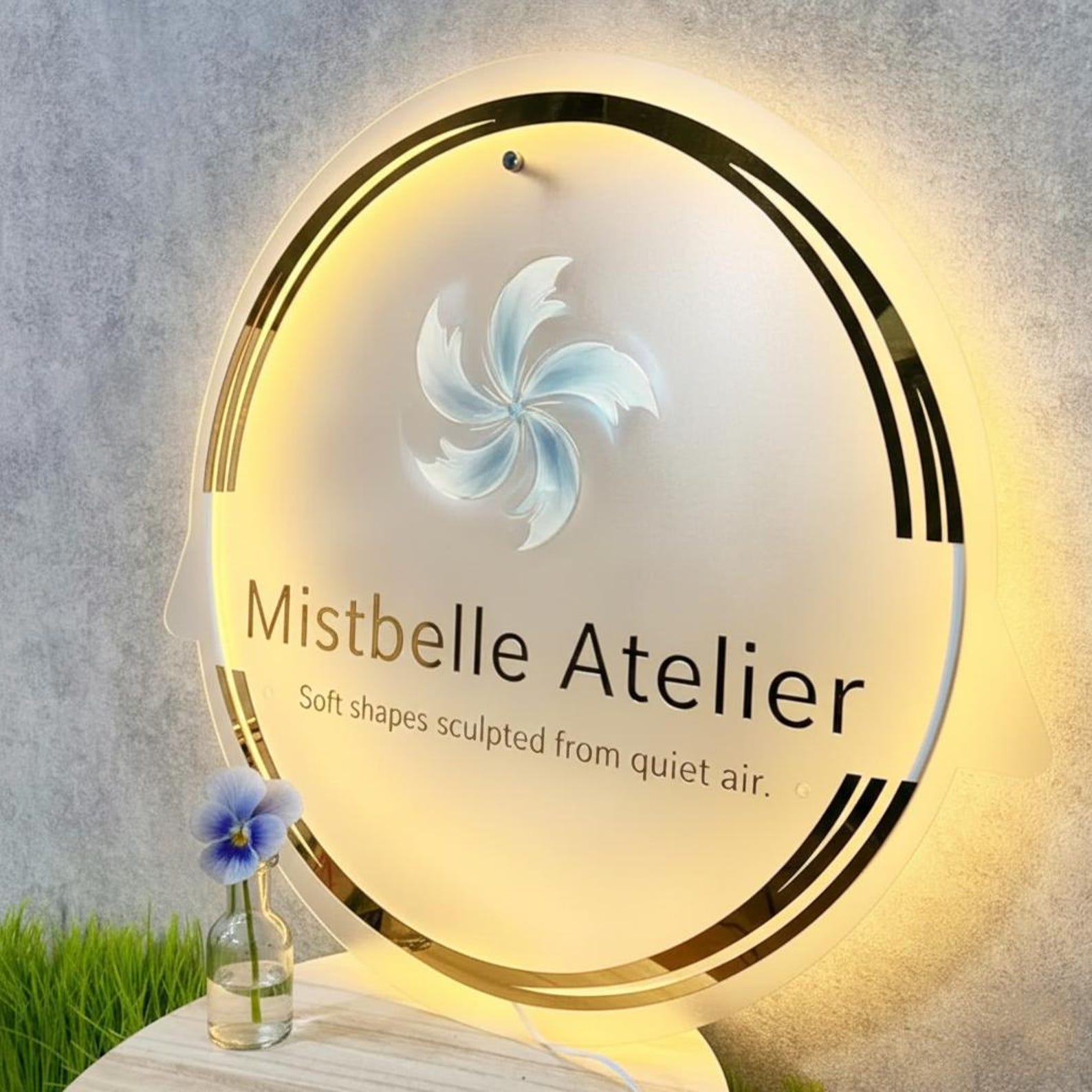 Custom Acrylic Backlit Sign | 3D and UV Printed Acrylic Logo Sign ...