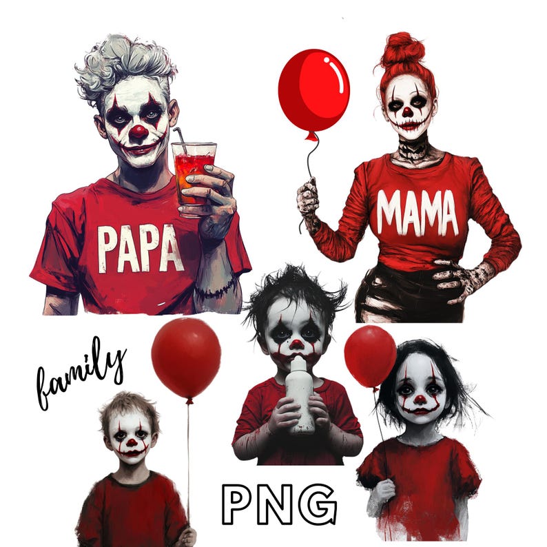 10 Halloween Ghost Family Clipart Family Halloween PNG Halloween Family ...