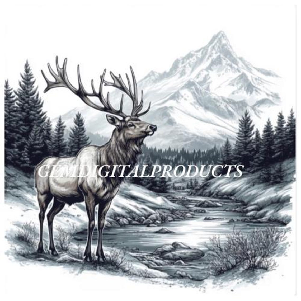 Forest 3 Png Bundle Nature Files for Cricut Forest Tree Silhouette ...