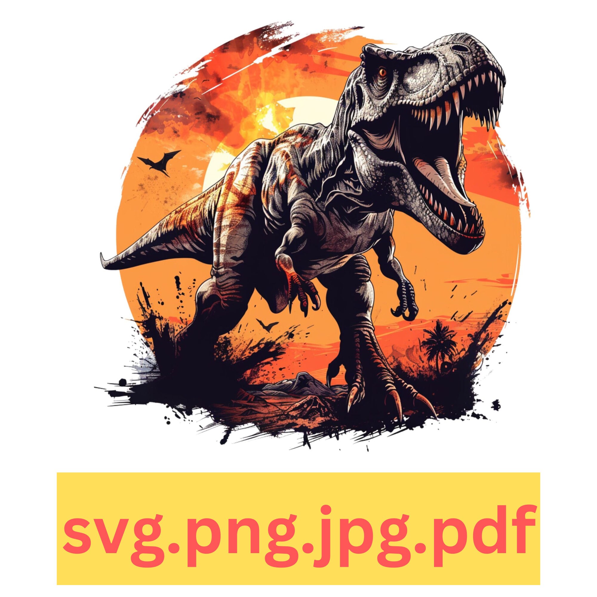 Cute Dinosaur Svg Dinosaur Clipart Dinosaur Silhouette Svg Kids ...