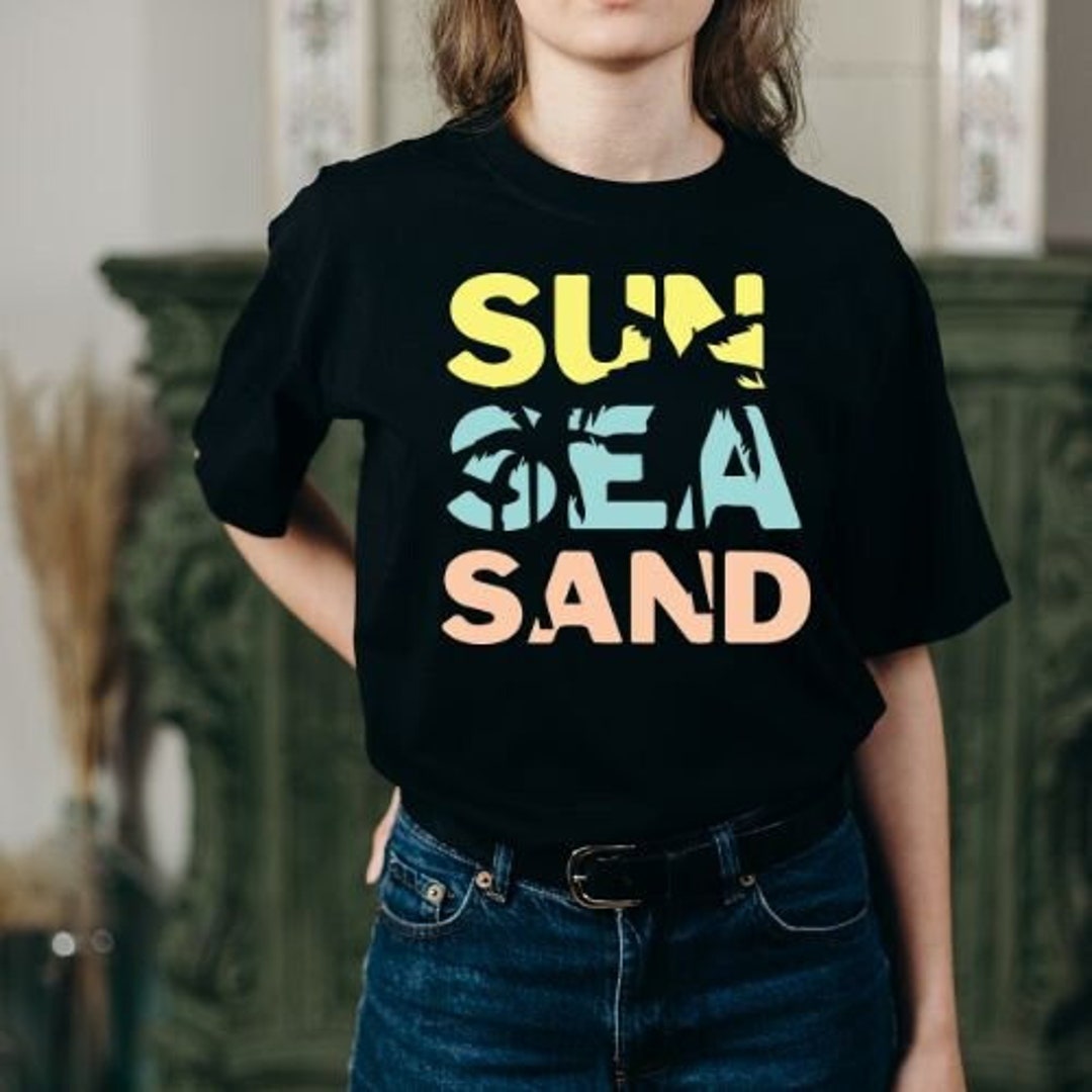 Sun Sea Sand Svg, Summer Svg, Beach Svg, Vacation Svg ,jpg, Png, Pdf ...