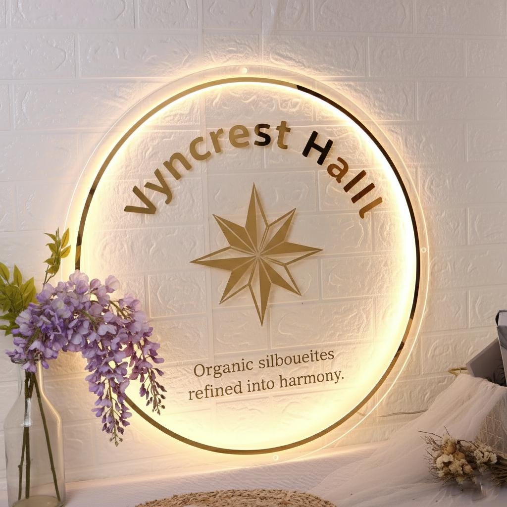 Custom Acrylic Backlit Sign | 3D and UV Printed Acrylic Logo Sign ...