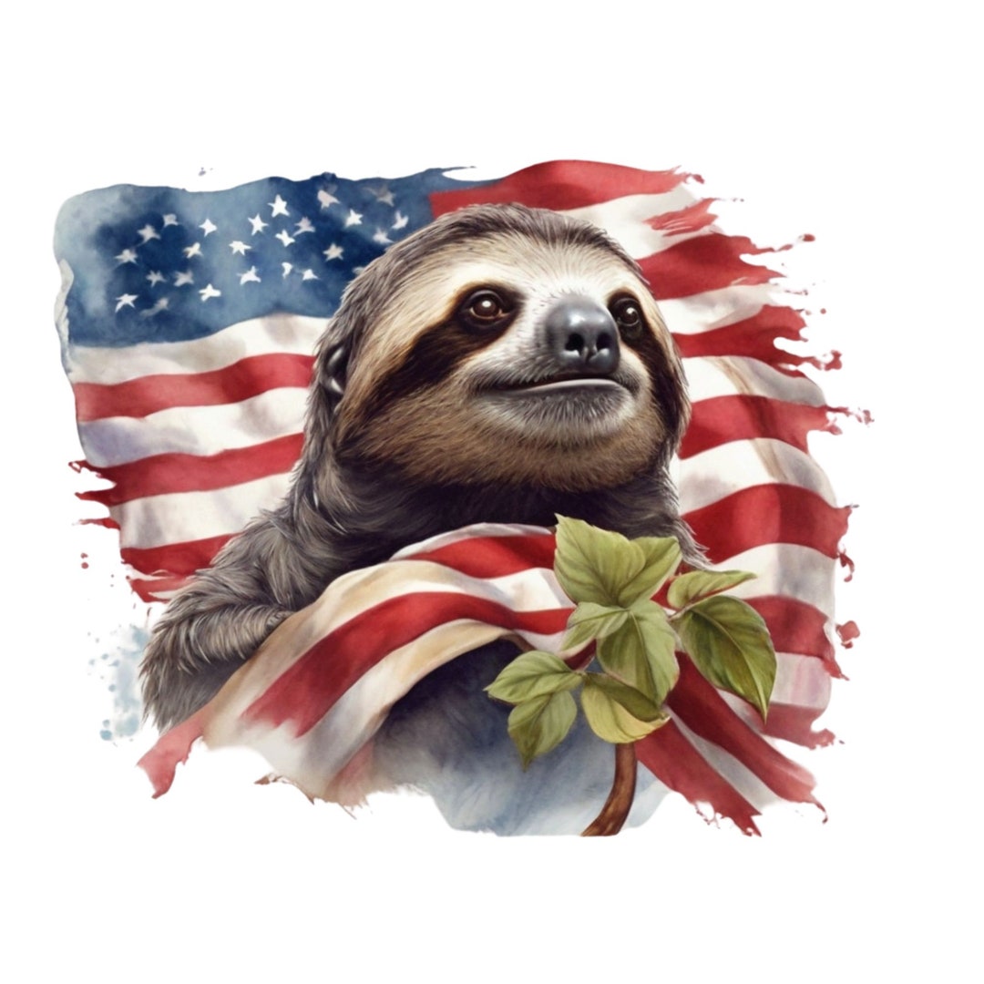 Sloth SVG PNG, Botanical Sloth Svg, Cute Sloth Svg, SVG Files for ...