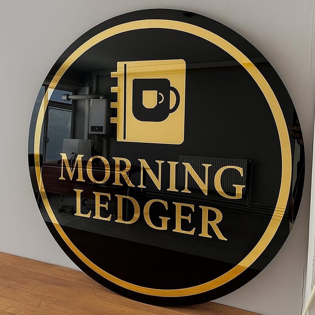 Custom Acrylic Logo Sign, Business Logo Sign, Custom Logo Sign, Round ...