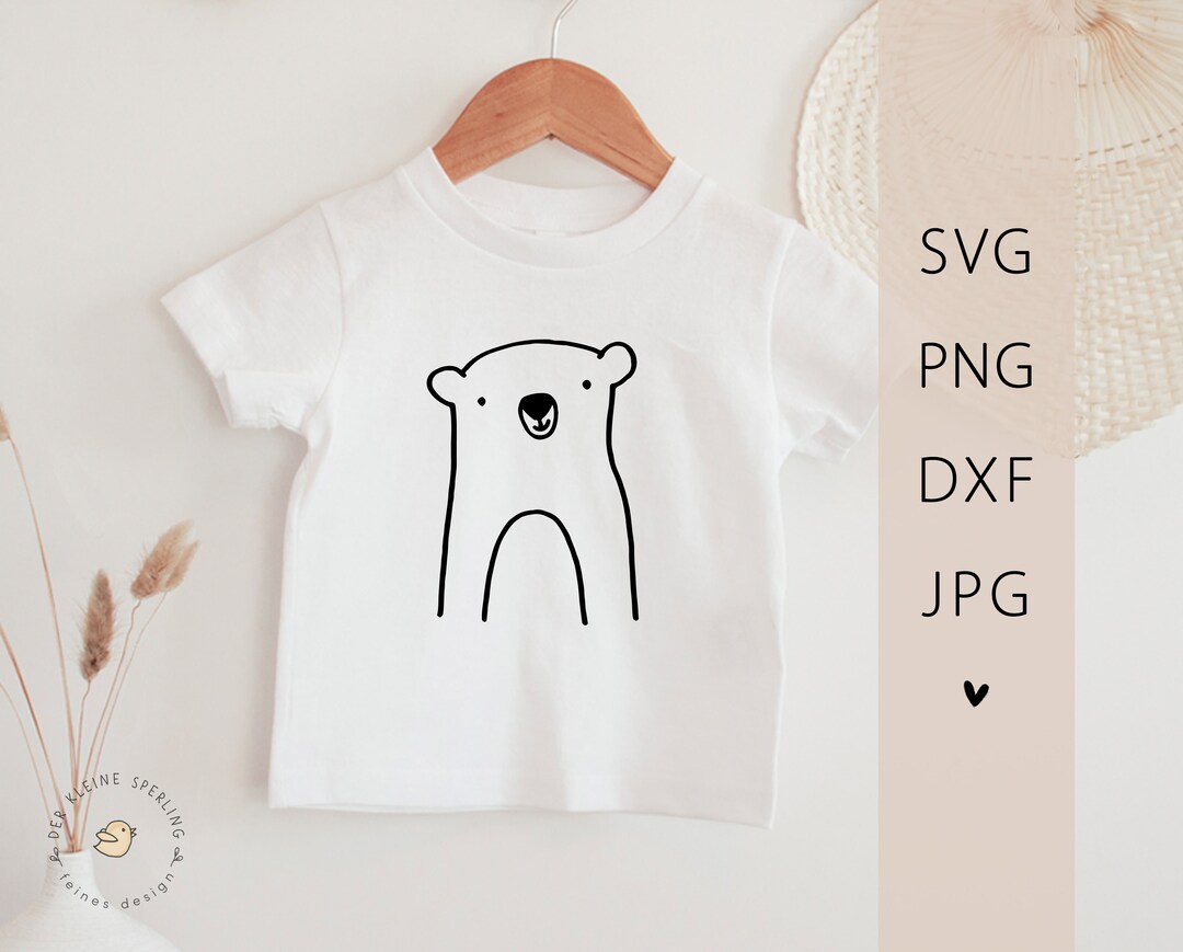Plotter File Bear SVG DXF PNG Bear Forest Animals - Etsy