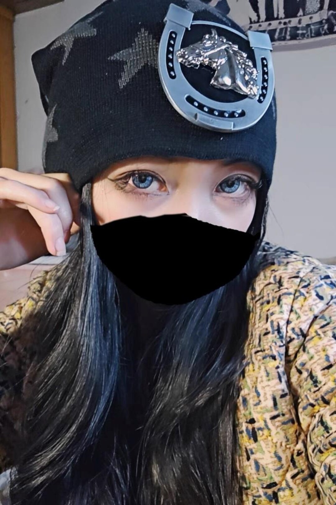 Jojo's Bizarre Adventure - Johnny Joestar Stylish Beanie Hat With ...