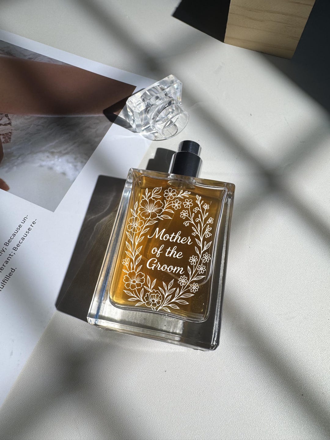Custom Engraved Perfume Bottle – 30ml / 50ml / 100ml | Mother of the ...