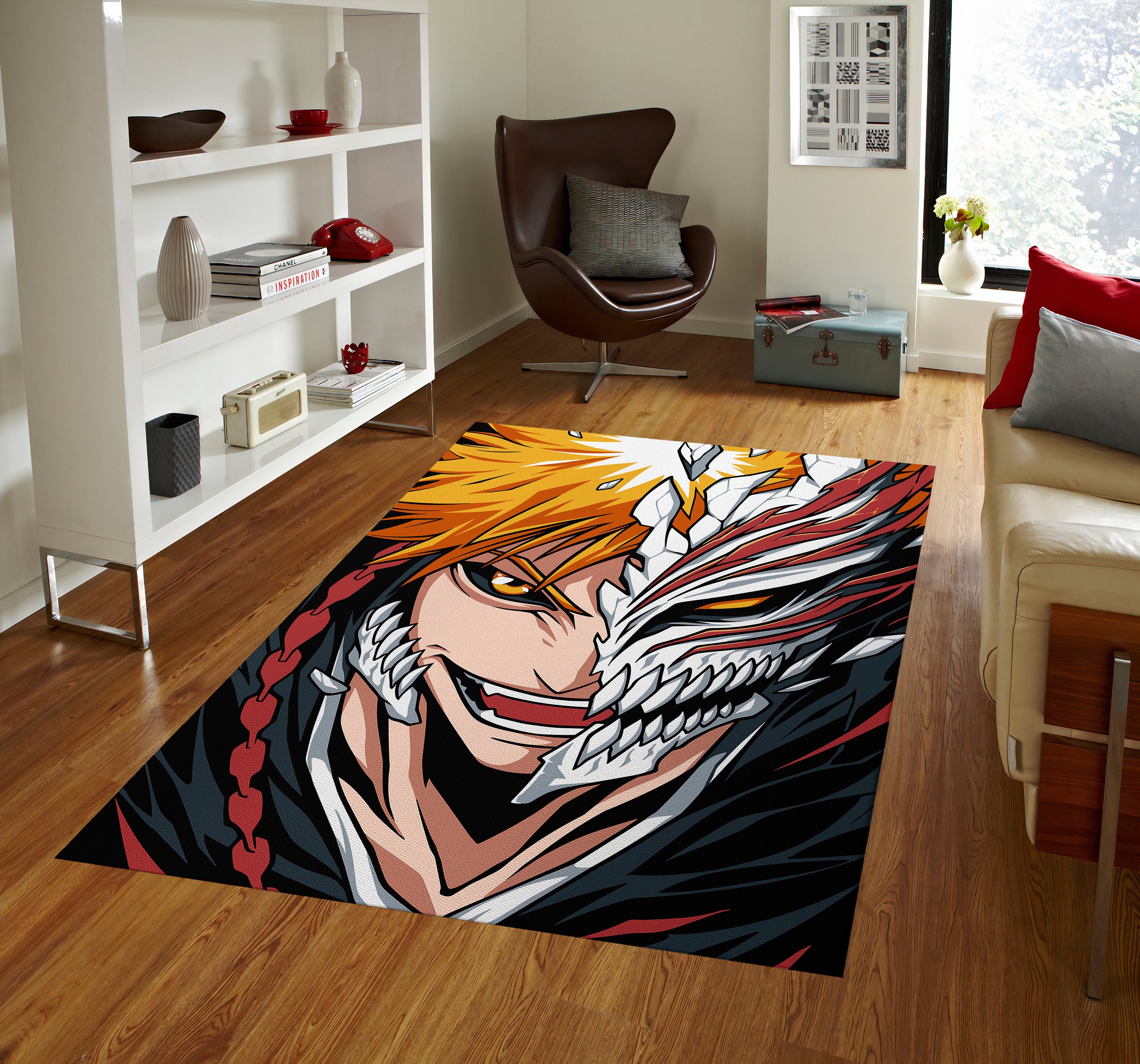 Anime Rug, Japanese Rug, Cartoon Rug, Nursery Rug, Home Decor, Anime ...