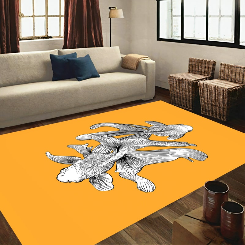 Koi Fish Print - Etsy