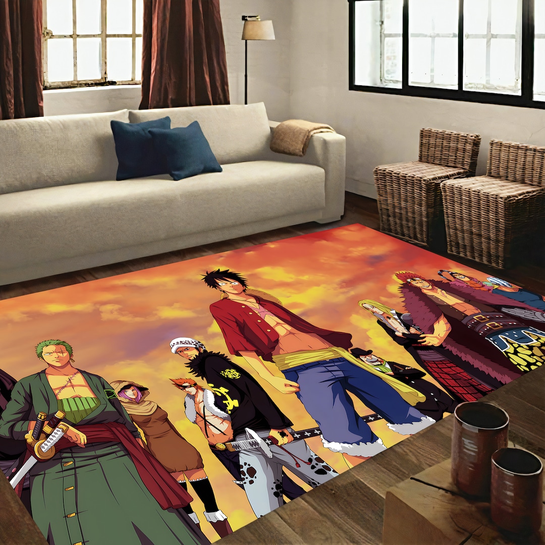 Anime Rug, Anime Character Rug, Anime Art Rug, Anime Area Rug, Japan ...