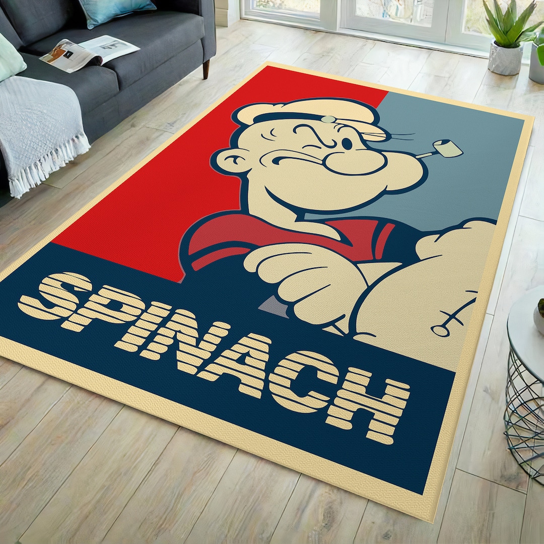 Hypebeast Rug, Cartoon Rug, Fun Area Rug, Movie Rug, Cinema Rug, Home ...