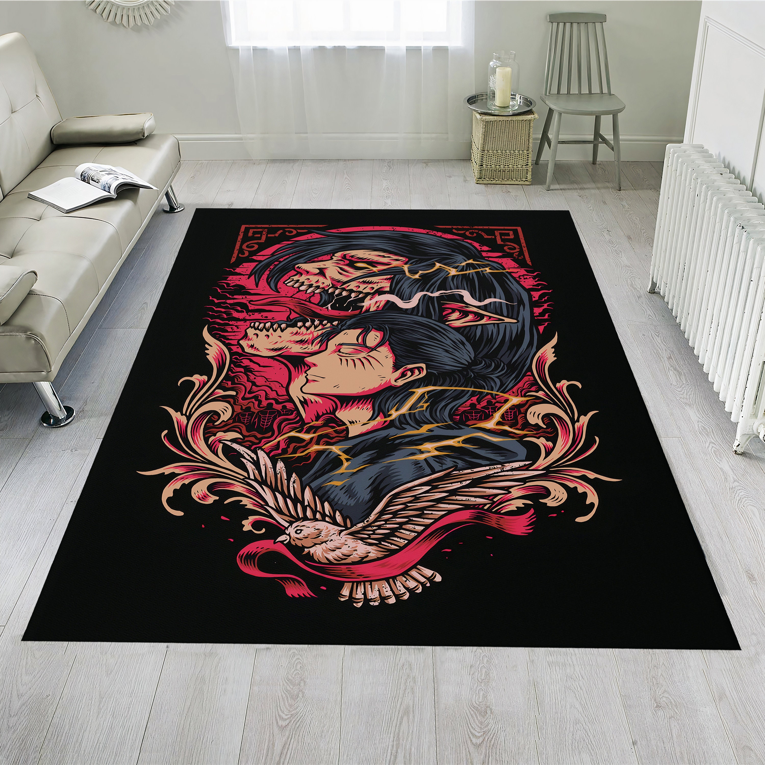 Anime Rug, Manga Rug, Japan Rug, Japanese Rug, Teen Room Rug, Anime ...