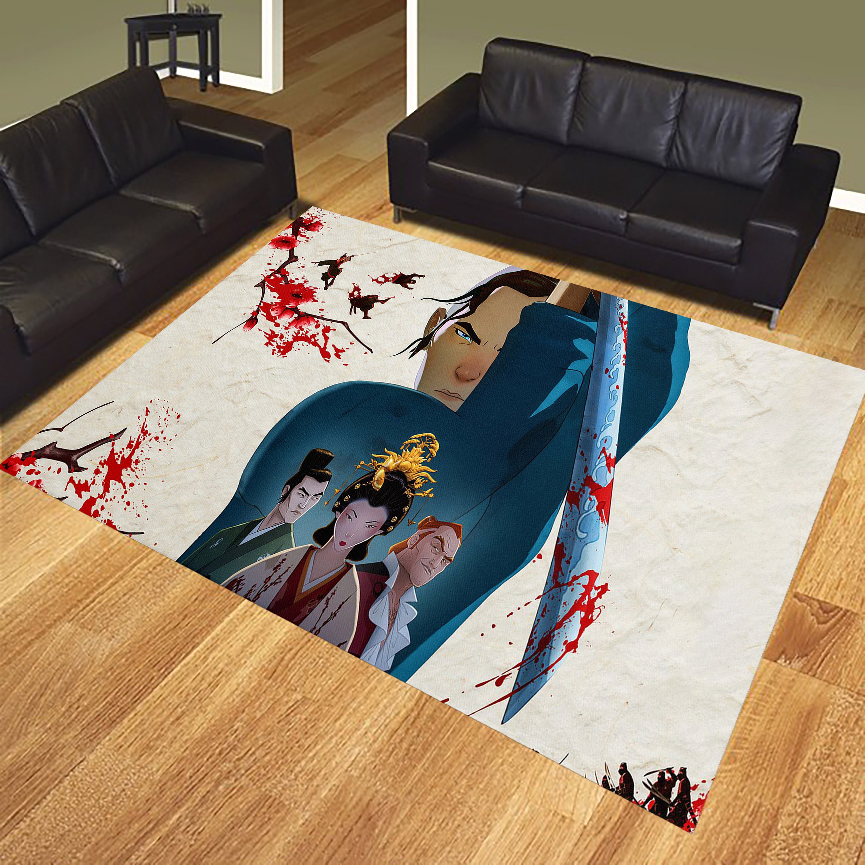 Anime Rug, Cartoon Rug, Samurai Rug,japanese Anime Rug, Manga Rug ...