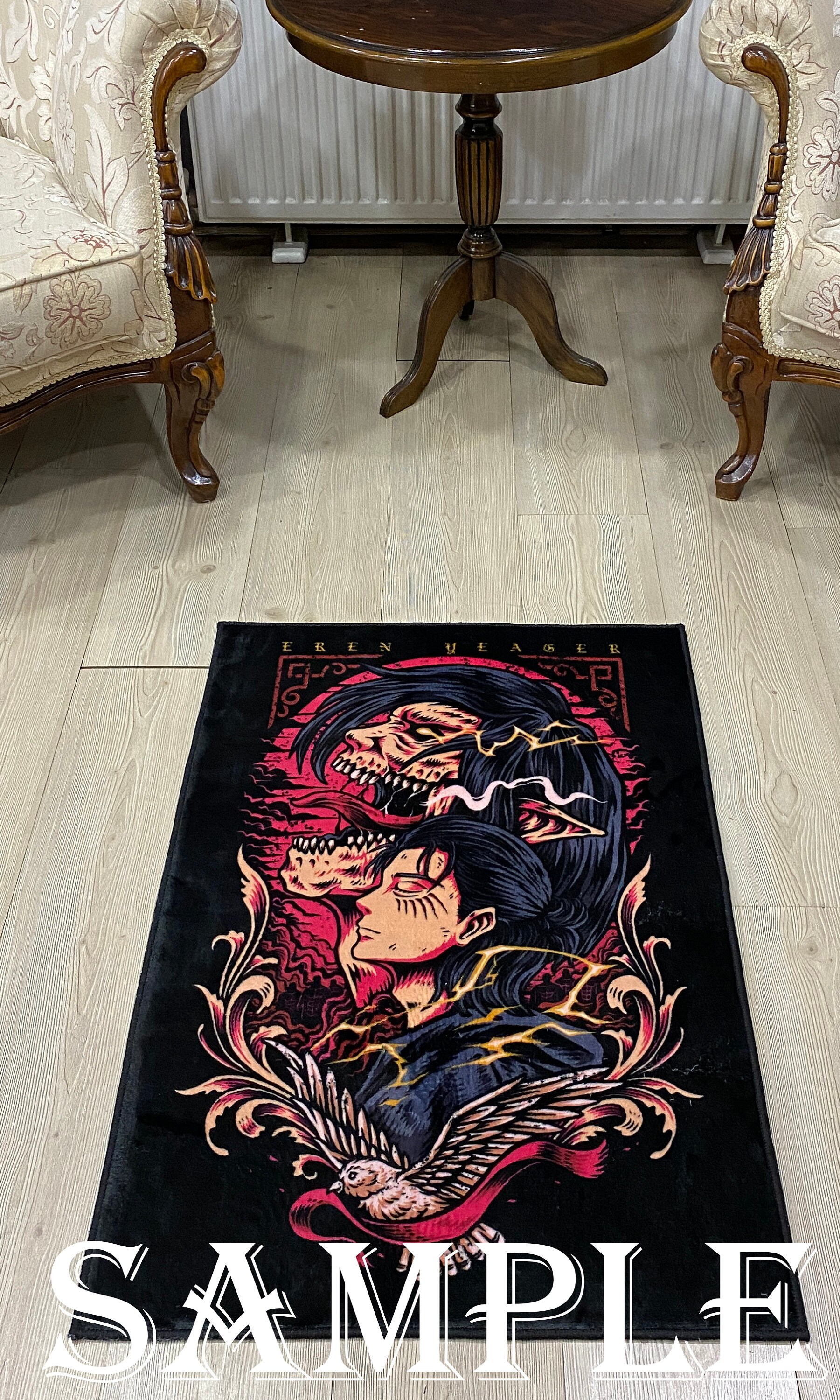 Anime Rug, Japanese Rug, Cartoon Rug, Nursery Rug, Home Decor, Anime ...
