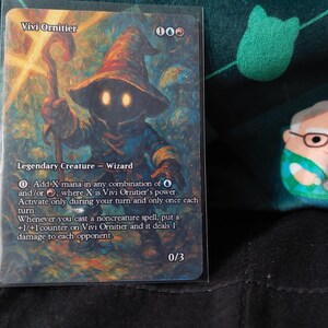 Vivi Ornitier - Full Borderless Custom Art EDH Proxy FF - Etsy