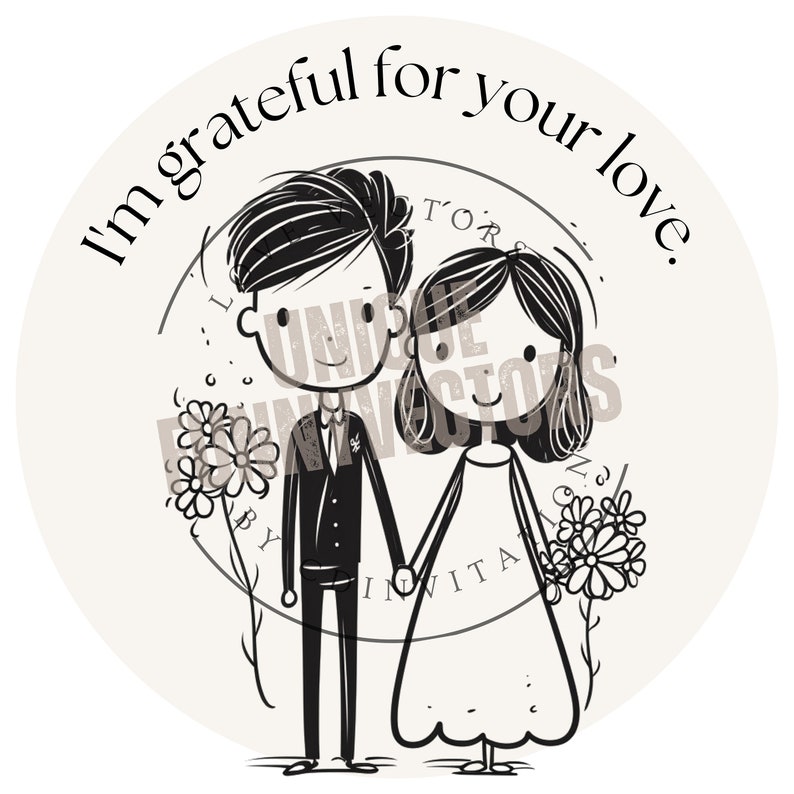 Printable Stick Figure Doodle Wedding Clipart Valentine Png Svg Couple ...