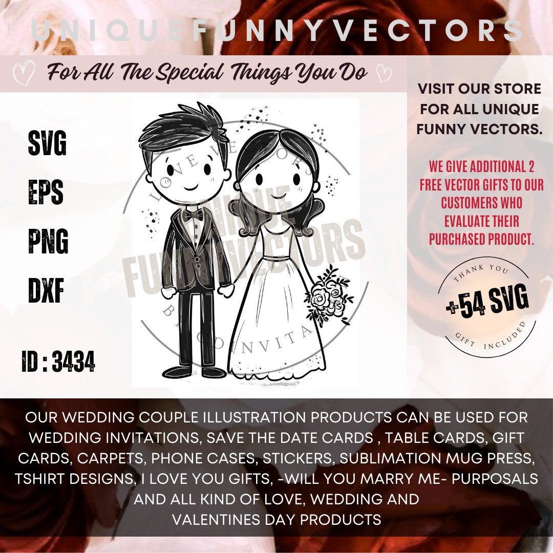 Romantic Couple Svg Lovers Svg Wedding Couple Svg Valentines Svg Couple ...