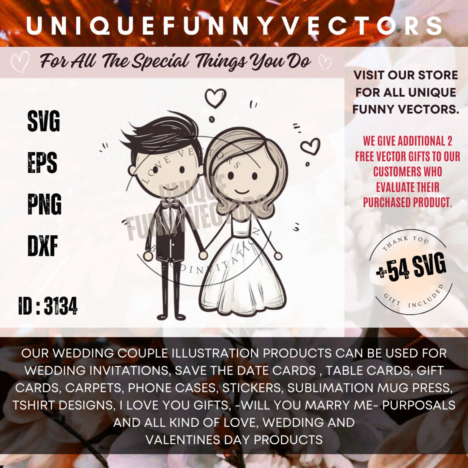 Elegance Just Married Cute Couple Holding Hands Wedding Clip Arts Bride ...