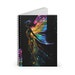 Spiral Notebook Ruled Line Magical Neon Diary Vibrant Ruled Notebook ...