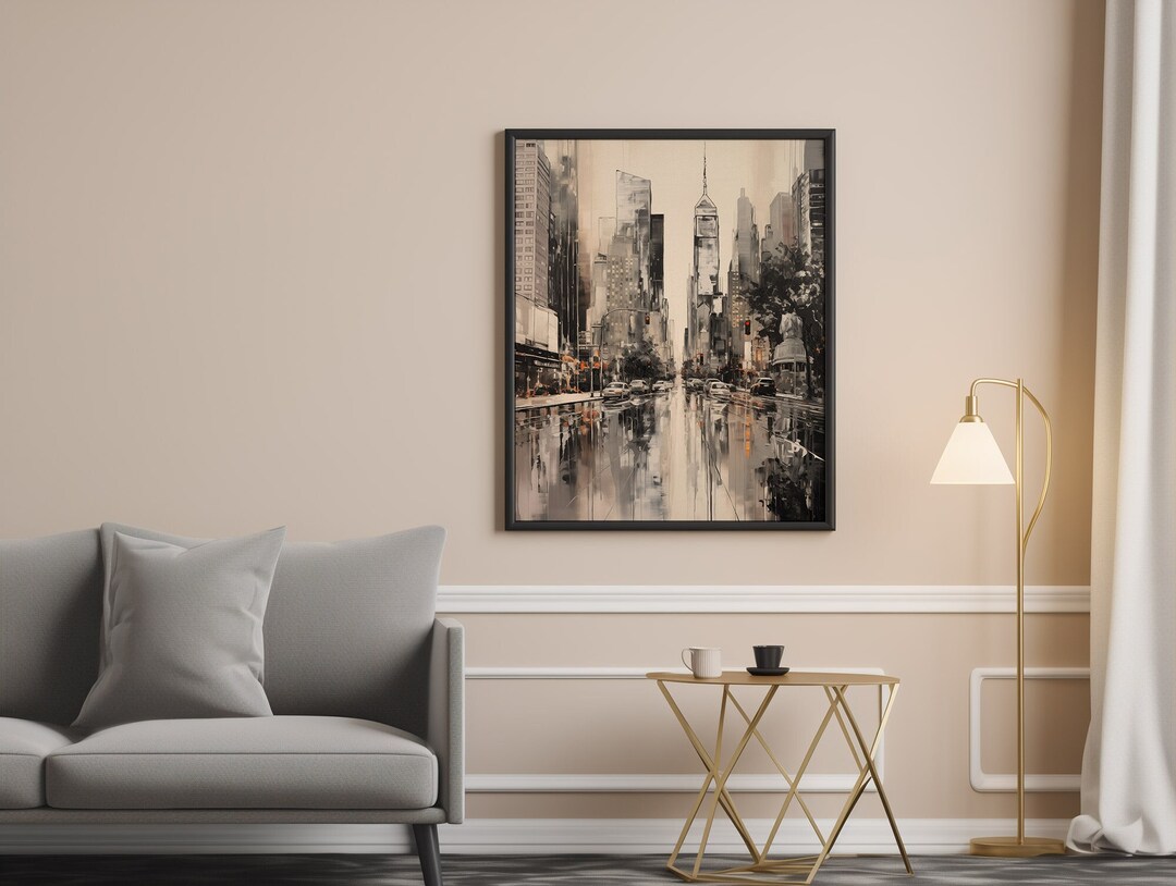 Modern, Cityscape, Rain, Opacity, Translucency, Photorealistic ...