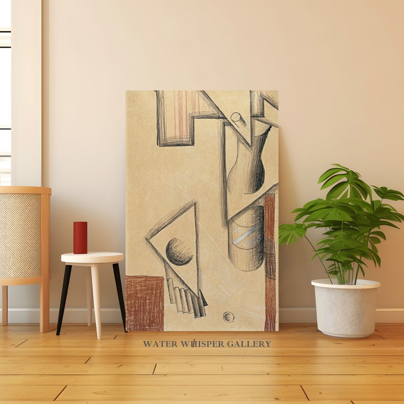 Abstract Cubist Vintage Drawings | 20th Century Art, Cubist Painting ...
