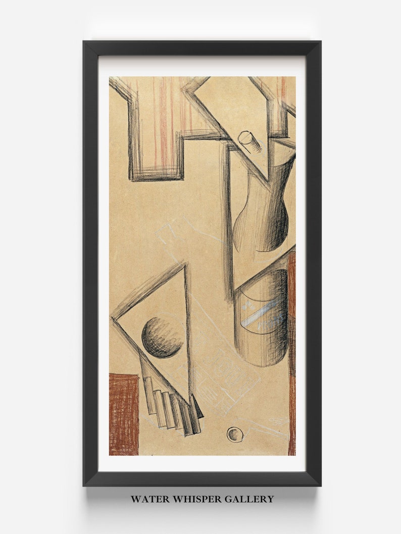 Abstract Cubist Vintage Drawings | 20th Century Art, Cubist Painting ...