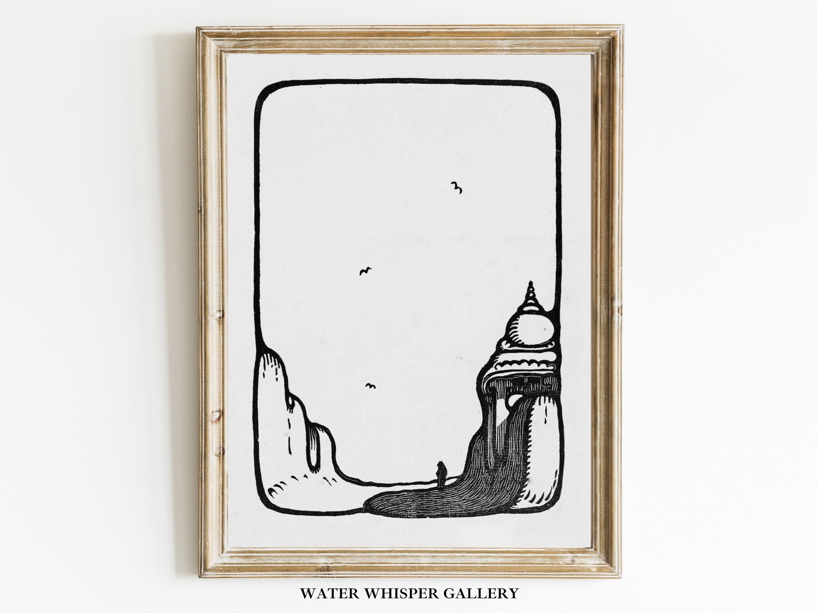 Vintage Temple Sketch of Madurai, Temple Wall Art Drawing, Vintage ...