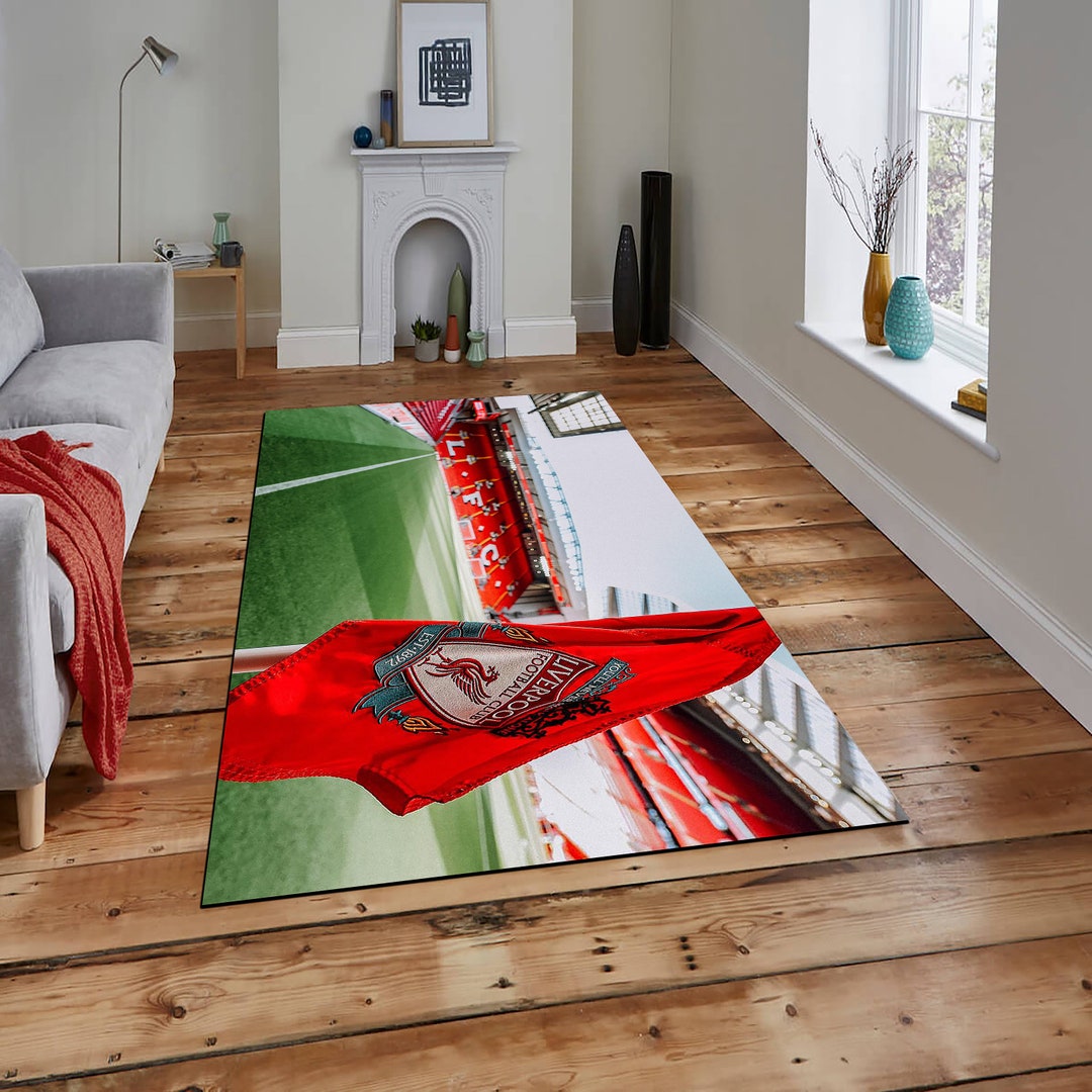 You'll Never Walk Alone Liverpool Area Rug Football Lover Gift Kids ...