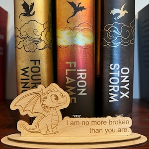 Andarna - Fourth Wing Shelf Decor - Etsy