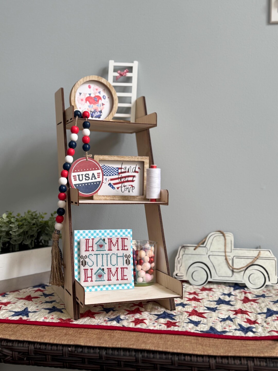 3 Tiered Display Stand - Etsy