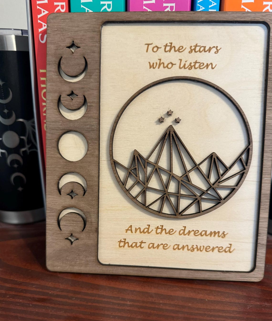ACOTAR - to the Stars Who Listen Shelf Decor - Etsy