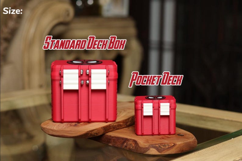 Spider Man MTG Commander Deck Box: 100+ Sleeved Card Capacity, 3D ...