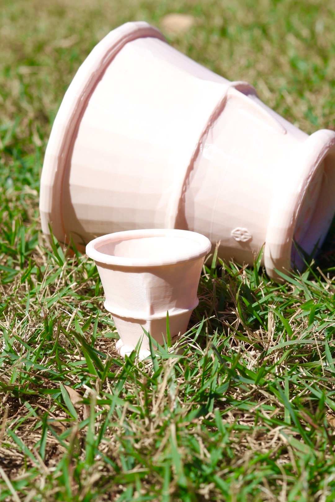 Pot Planter Cross Design With Drainage Hole Mini Version - Etsy