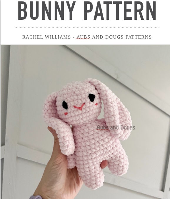 Bunny Crochet Pattern PDF Pattern Printable Pattern Crochet Digital ...
