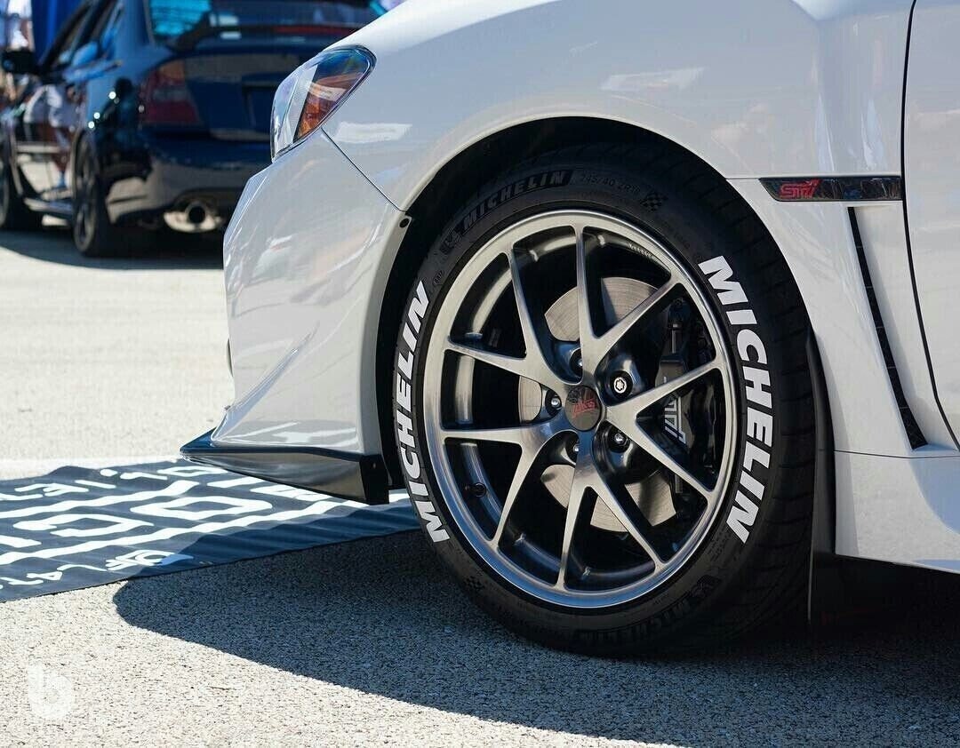Tire Sticker Michelin Rubber Permanent Tire Decal Label Wheel Sports 15 ...