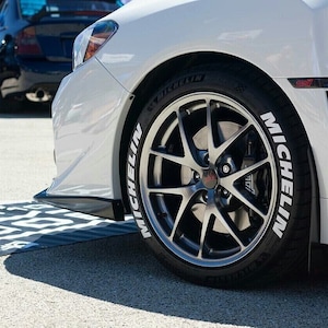 Tire Sticker Michelin Rubber Permanent Tire Decal Label Wheel Sports 15 ...