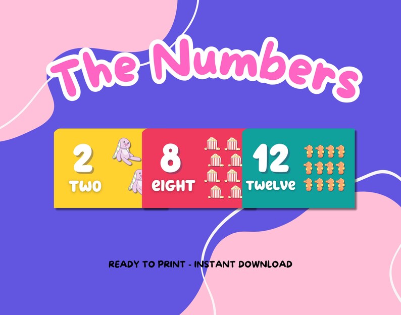 Bluey Number Flashcards 1 20, Number Flashcards, Counting Cards ...