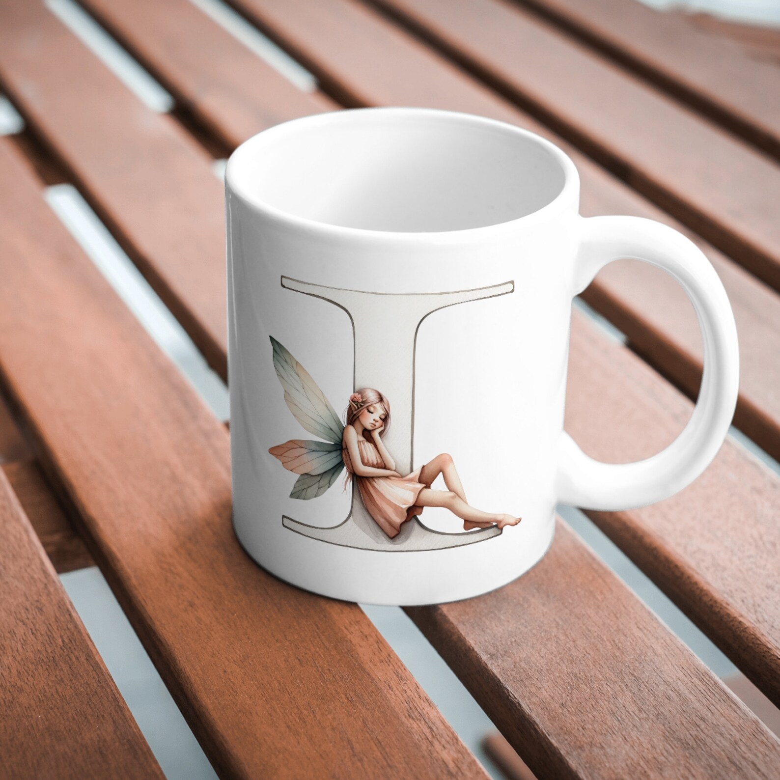 Watercolor Enchanting Fairy Alphabet Clipart - 52 PNG Letters With ...