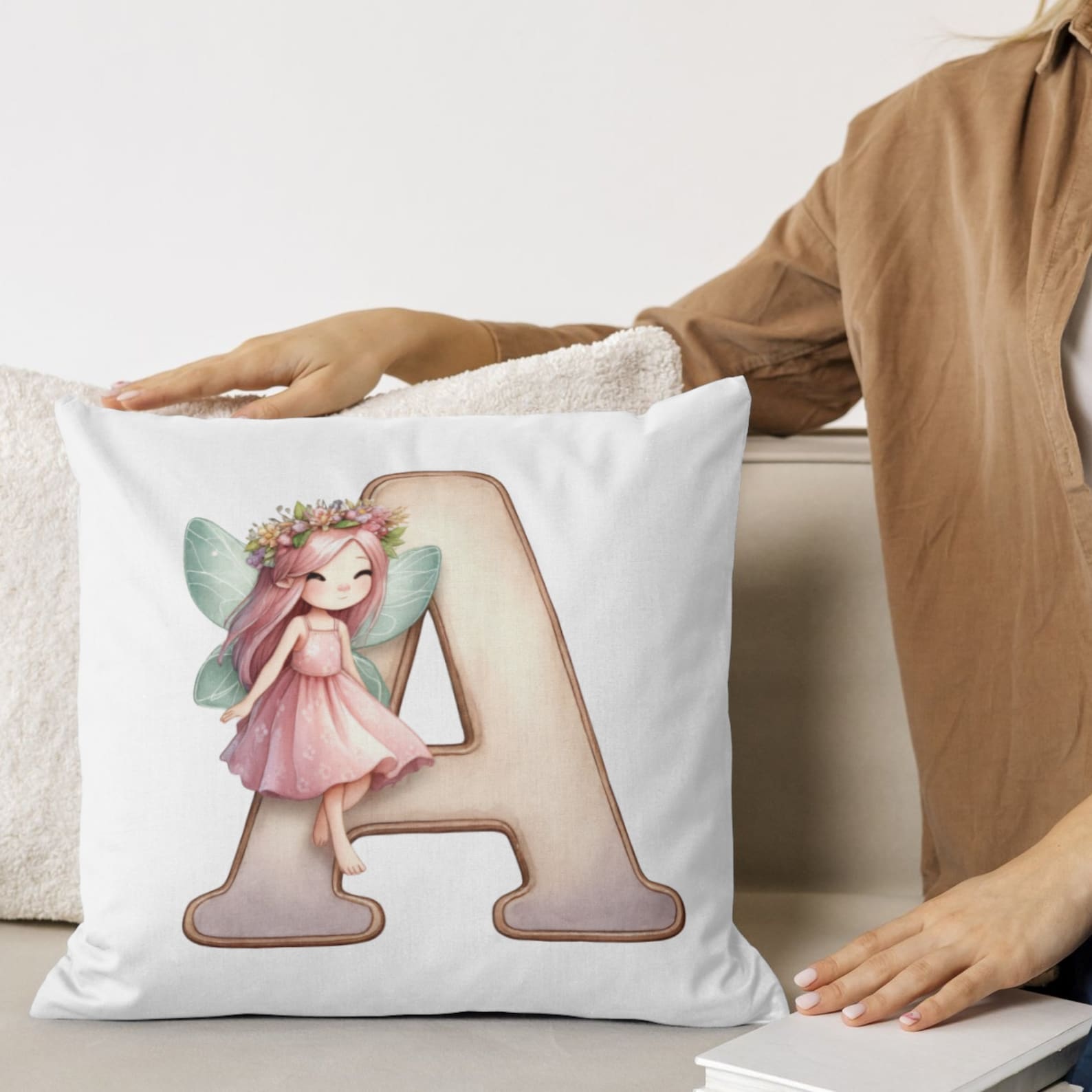 Enchanted Fairy Alphabet Clipart Set, Magical Fairy Letters for ...