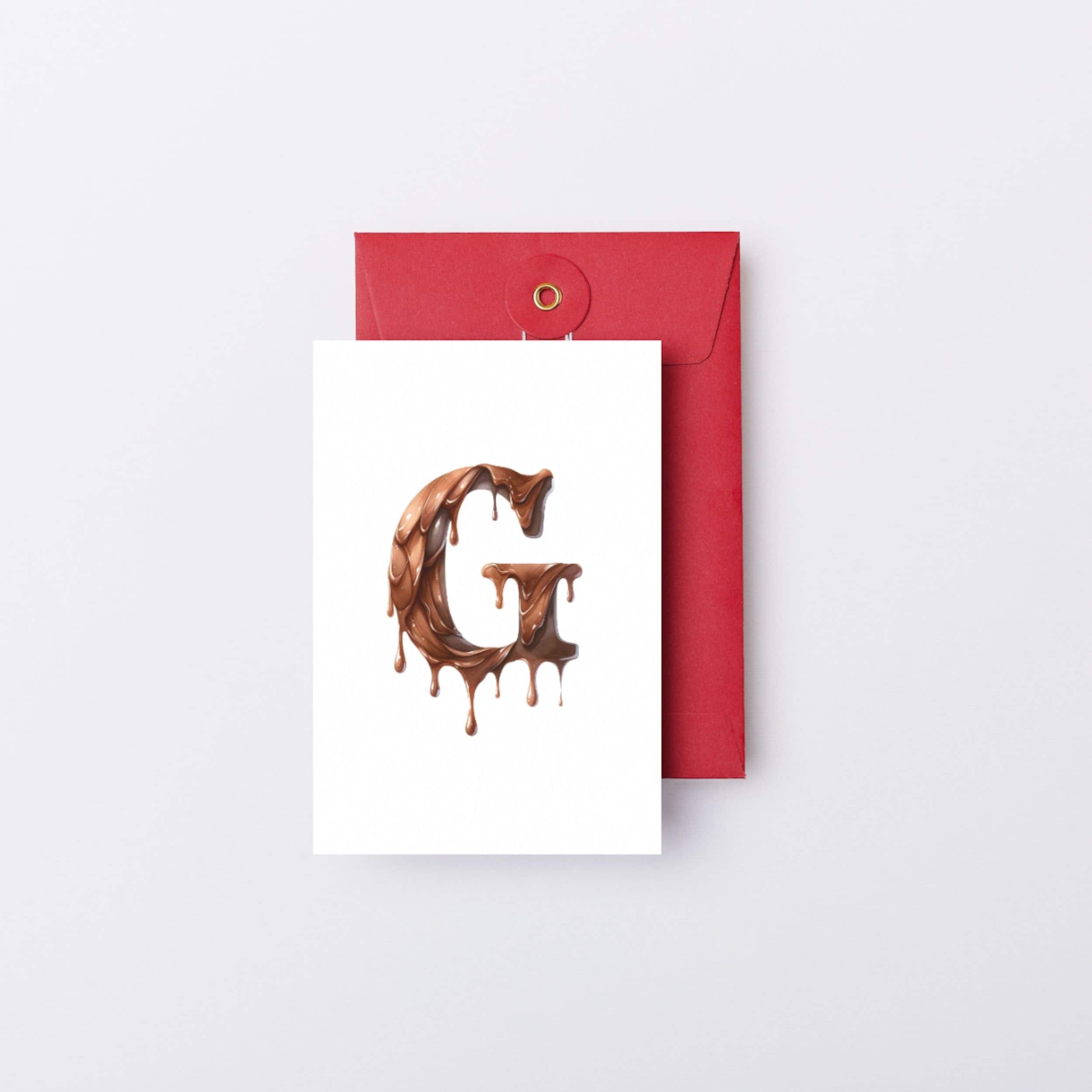 Watercolor Chocolate Alphabet Clipart: Melting Letters PNG (digital ...