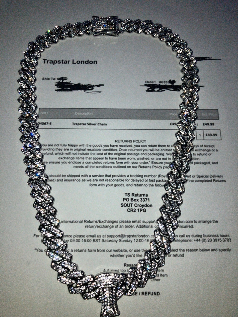 Trapstar Chain - Etsy