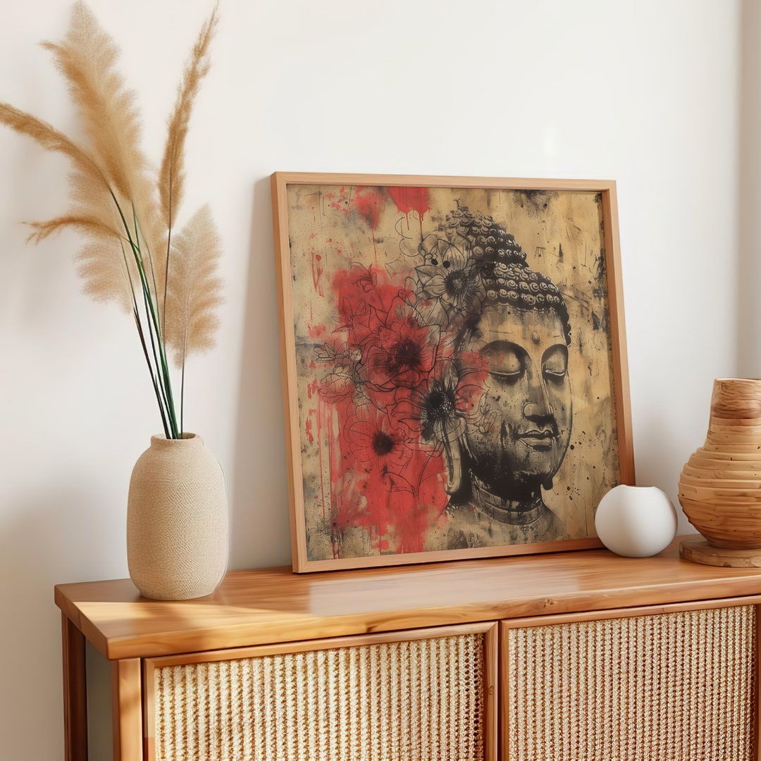 Buddha, Buddha Art Print, Buddah Wall Art, Buddha Watercolor, Energy ...