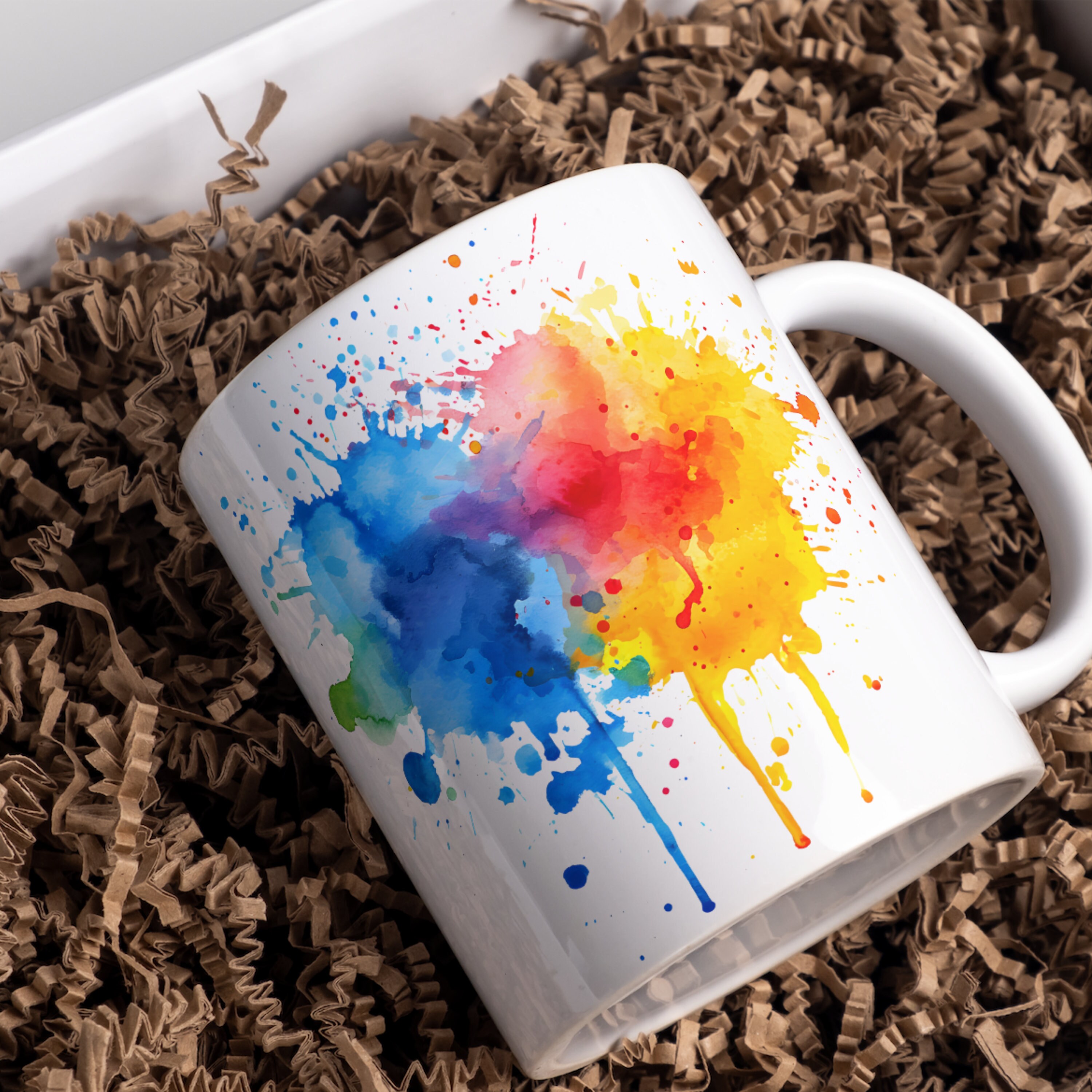 92 Watercolor Splash Clipart Bundle, Paint Splatter PNG Abstract ...