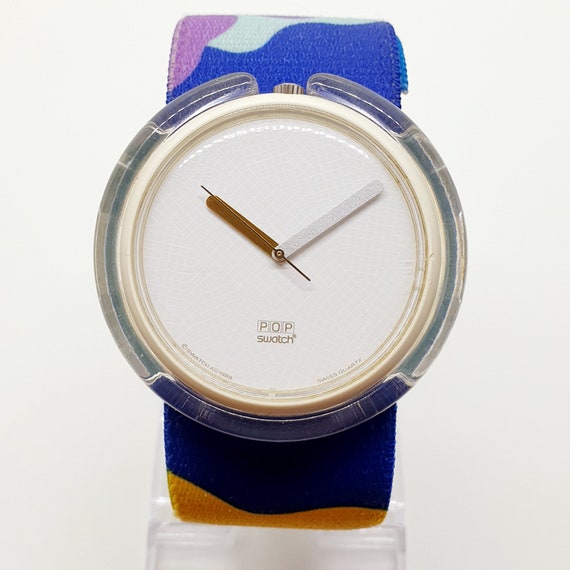 1989 Ultra Rare Swiss Made Swatch Pop Quartz Watch fo… - Gem