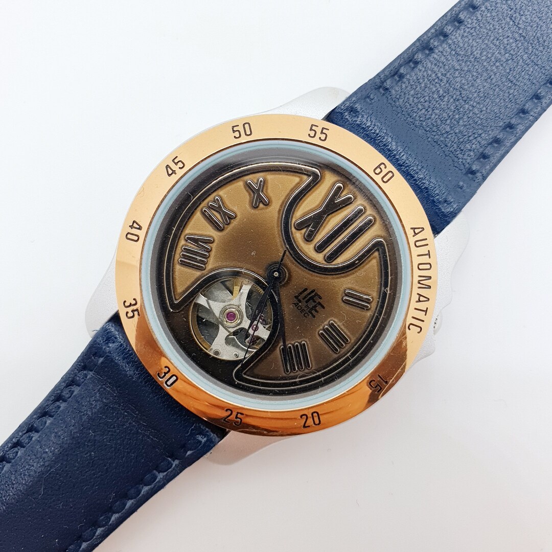 Life by Adec Citizen Gunmetal Elegant Automatic Watch for Men and Women ...